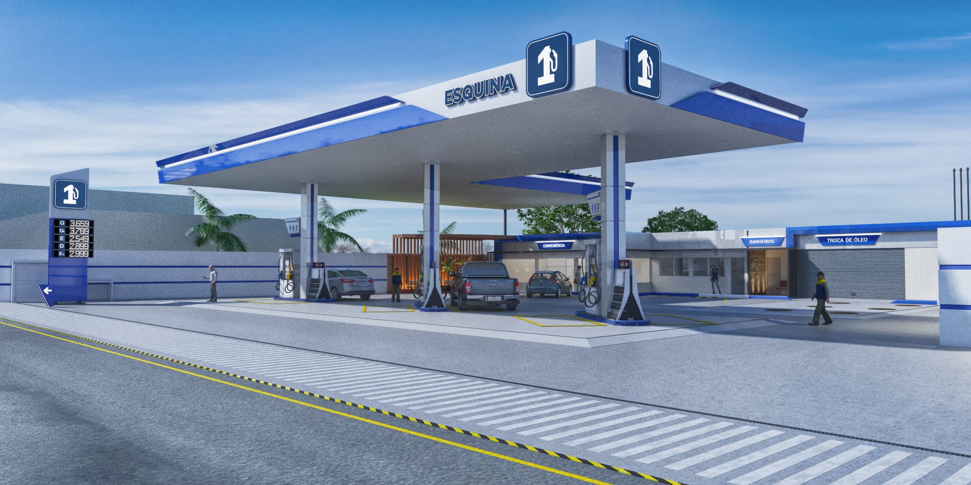 Filling Station Visual Art: Esquina 1 | Petrol Group