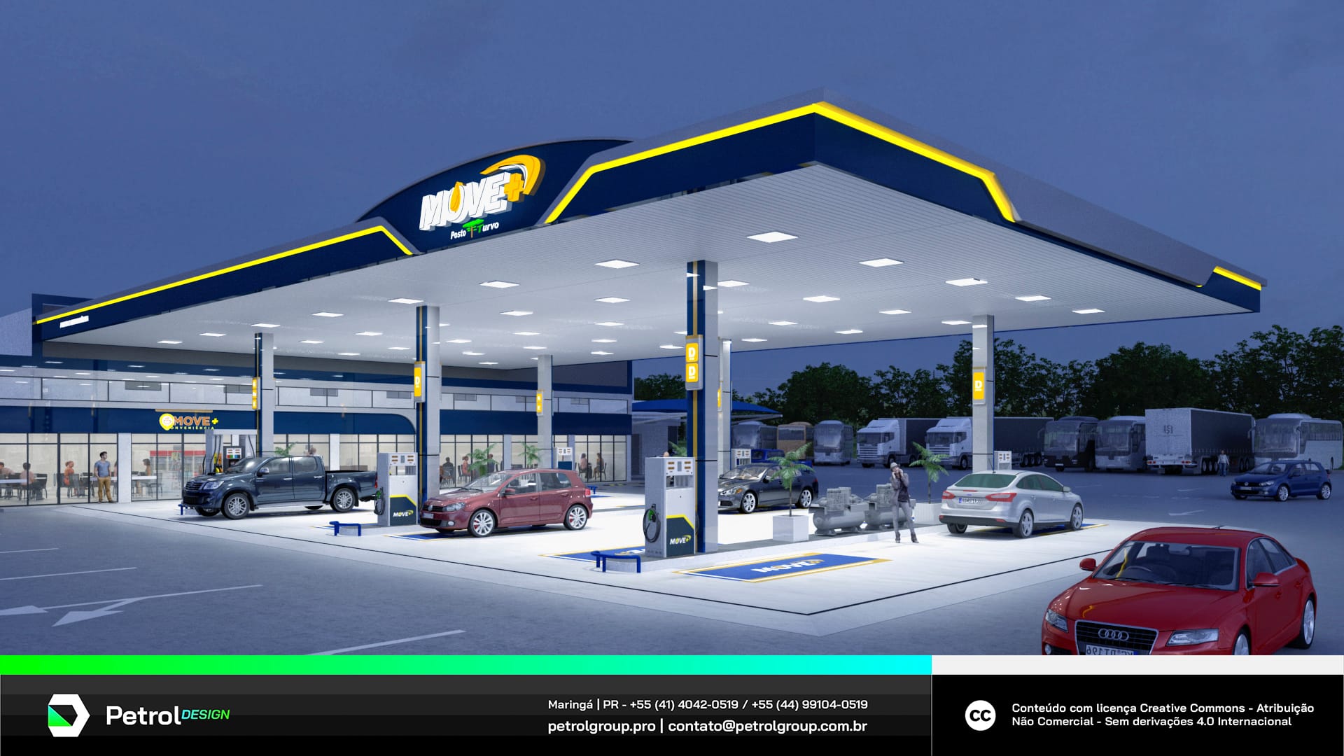 Visual Design Project: Move+ Gas Station | Petrol Group
