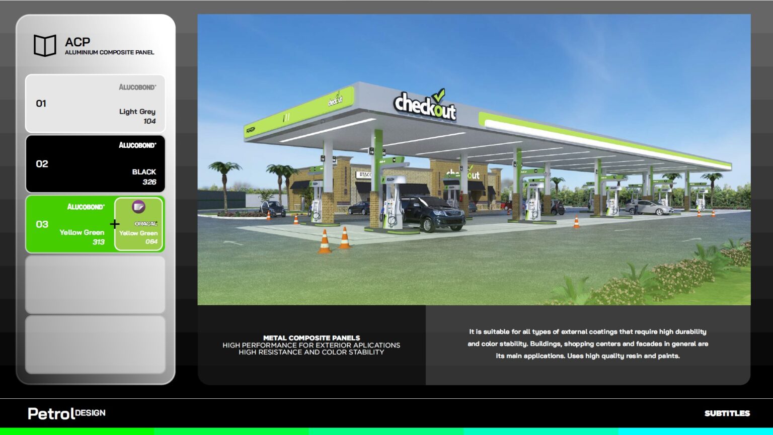 Gas station design project: Checkout | Petrol Group