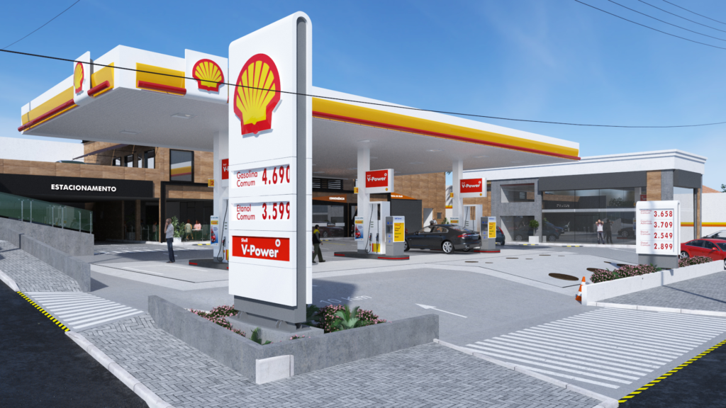 Architecture of gas station Cruzeiro | Petrol Group