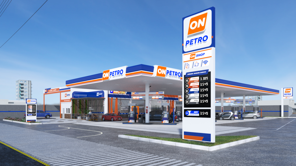 Architecture project for gas station chain: On Petro (Joaquim Nabuco ...