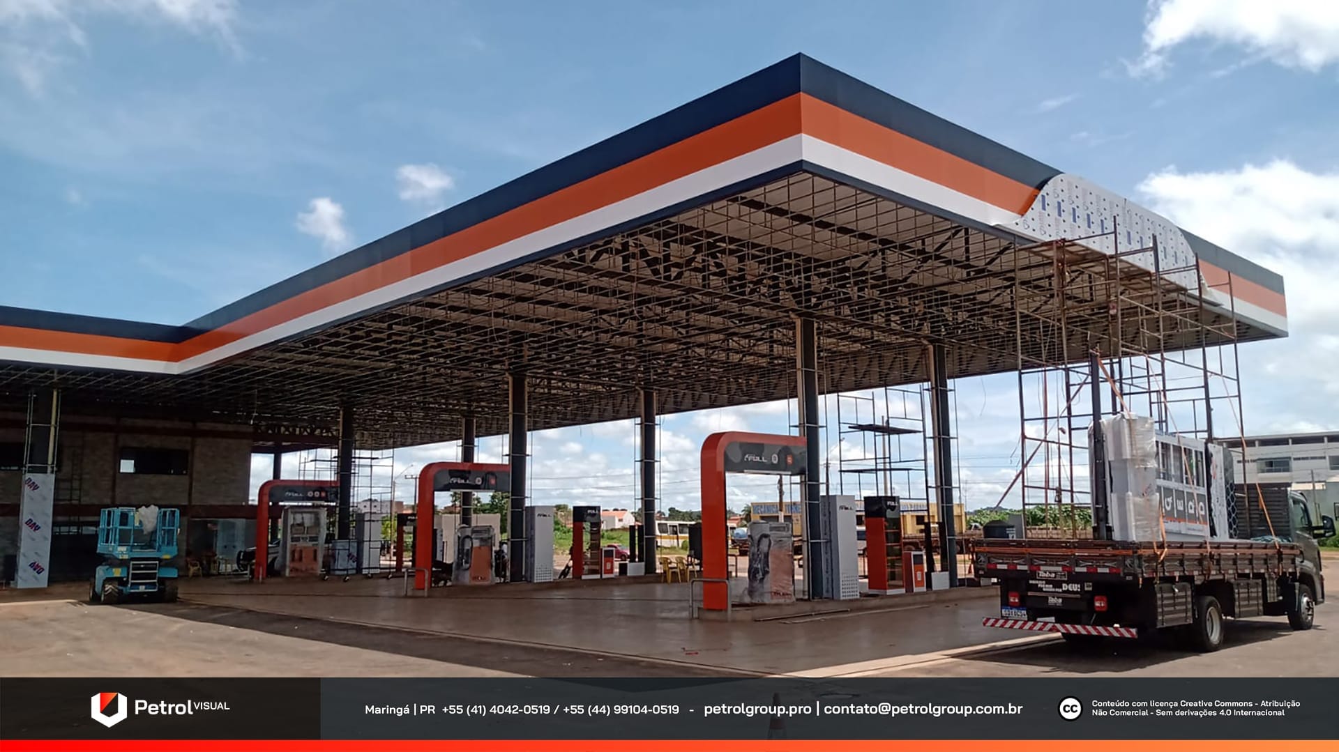 Visual posto de gasolina: Posto Full | Petrol Group