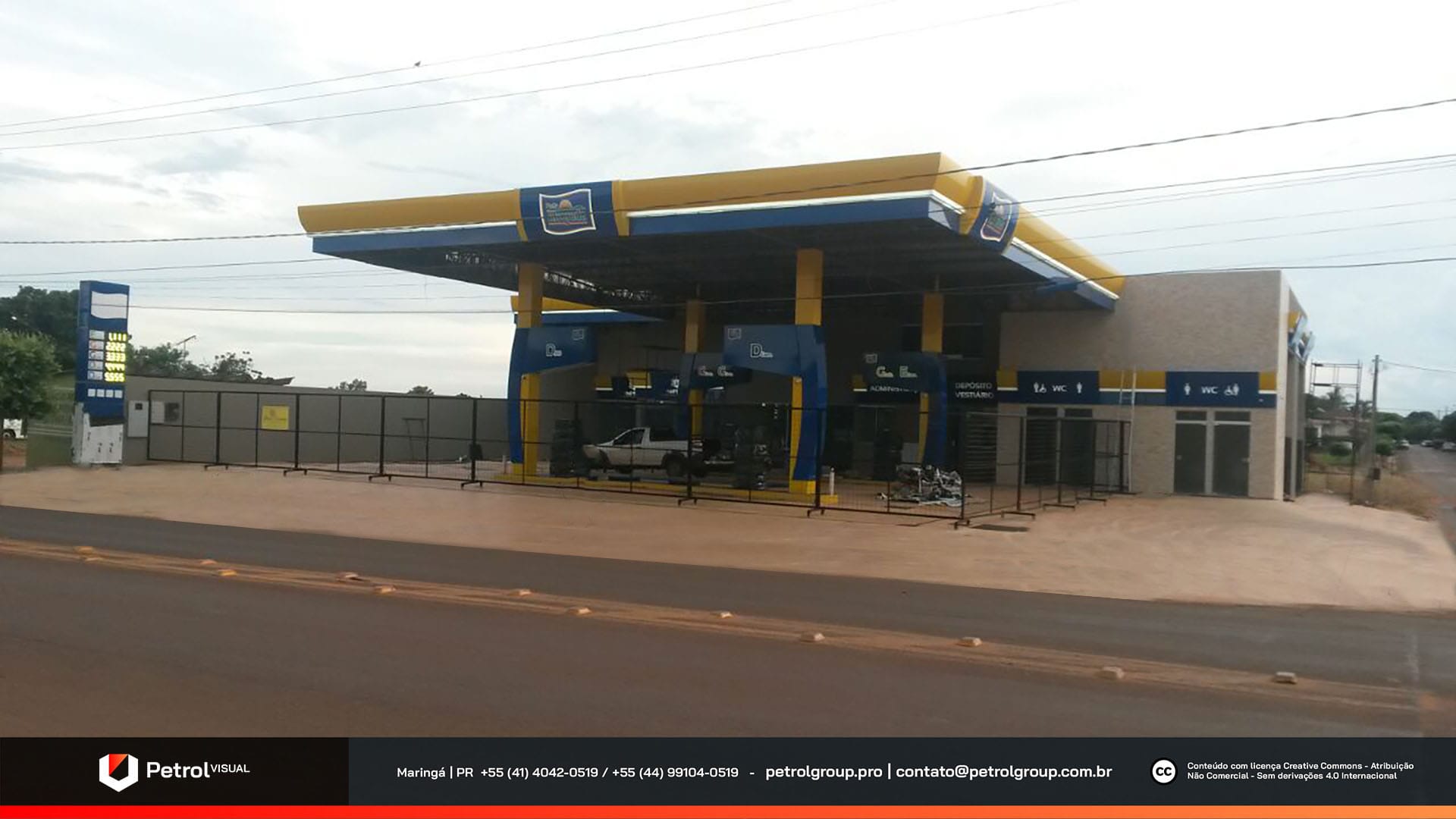 Reforma posto de combustível: Posto Alvorada | Petrol Group