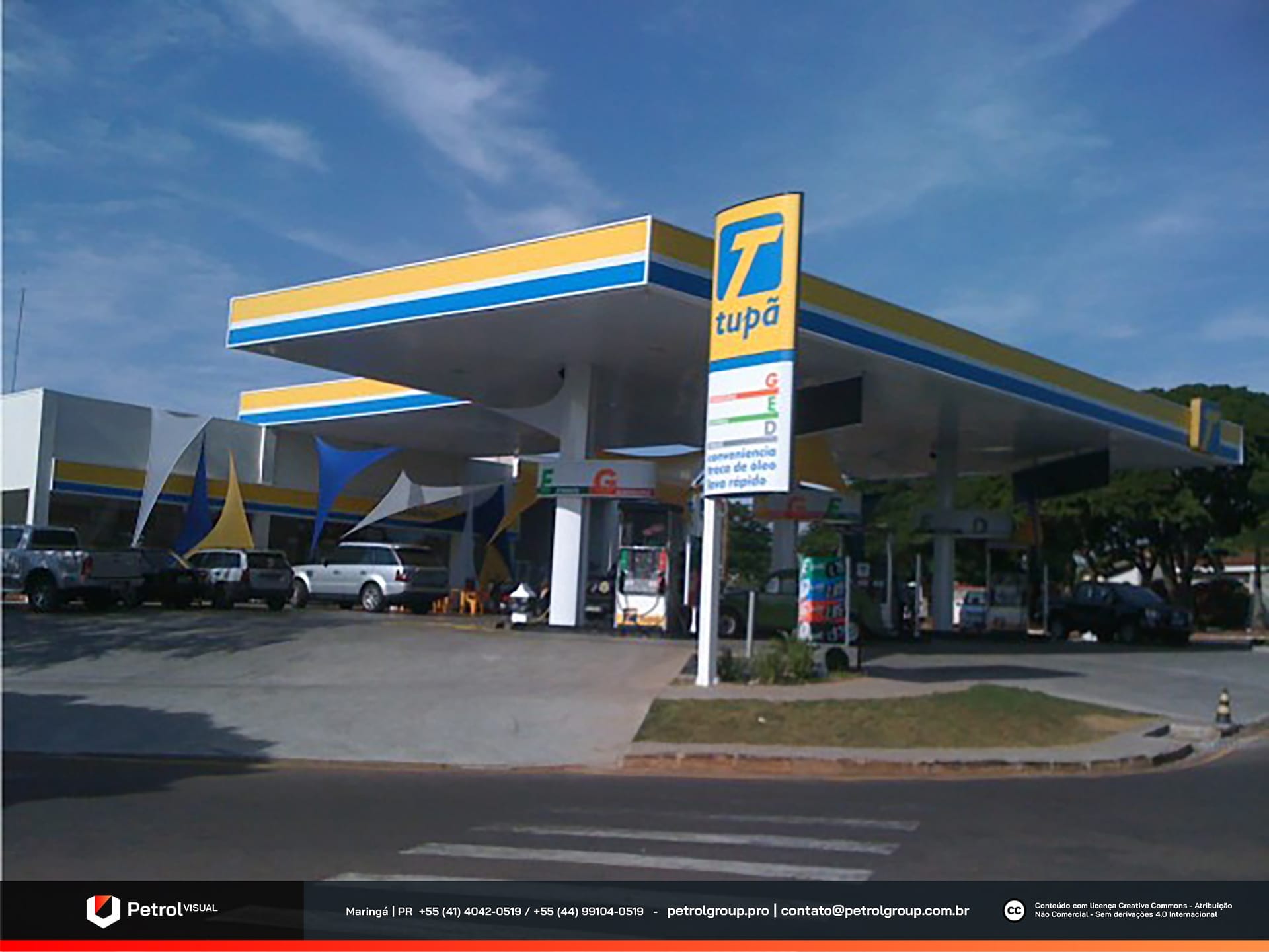 Visual posto de combustível: Posto Tupã | Petrol Group