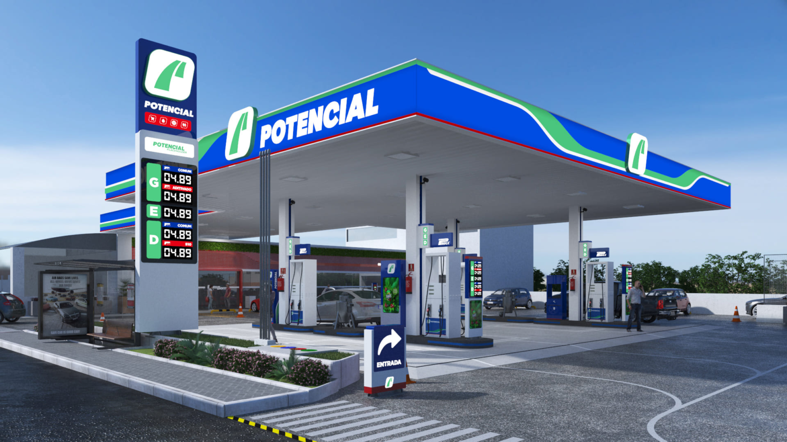 Fachada Posto de Gasolina: Cernov | Petrol Group