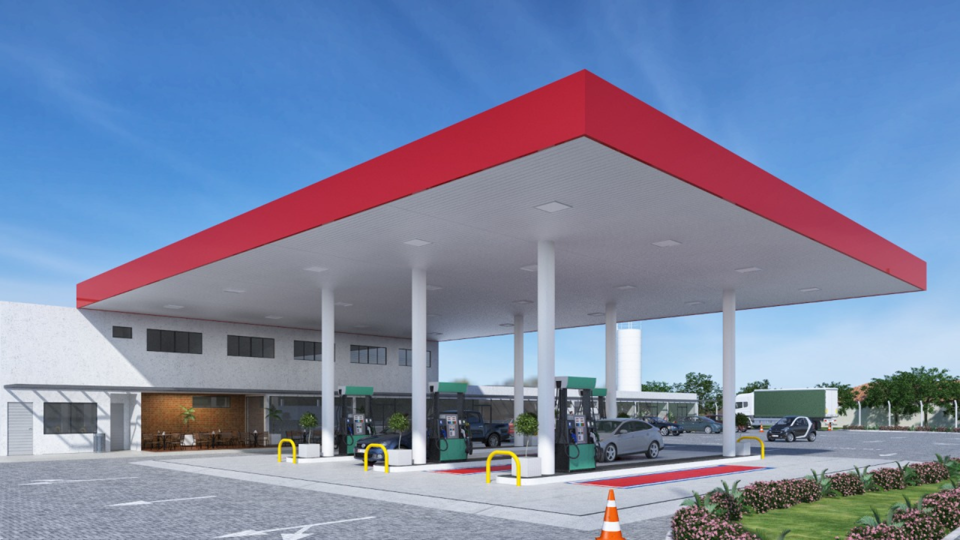Planta posto de combustível Curimatá | Petrol Group