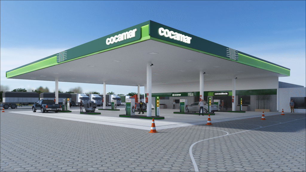 Projeto visual posto Cocamar | Petrol Group